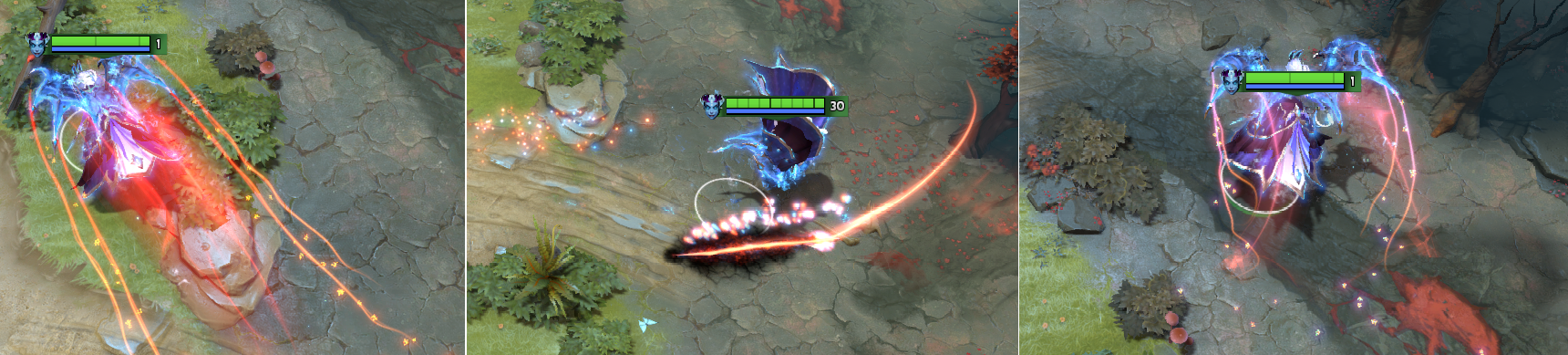 [Queen of Pain] Arcana(style 2)+Immortal Bloodfeather Frock.Many ...