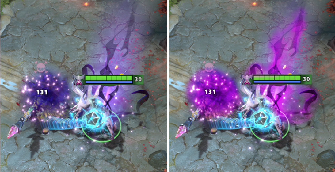 [Faceless Void] Arcana(Style 2).Some effects have the same color as the first style. · Issue ...