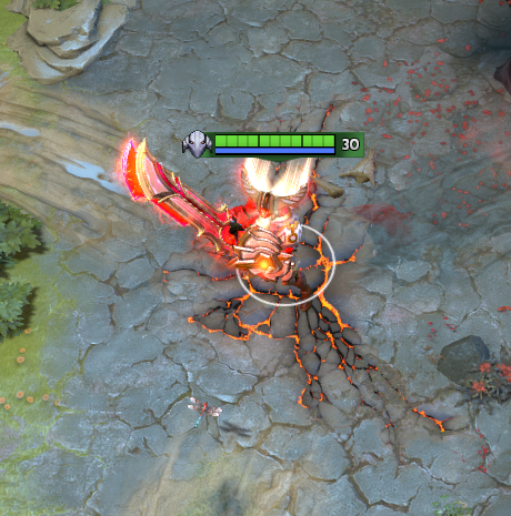 [Sven] Immortal Vigil Odyssey. Cracks in the ground after activating ...