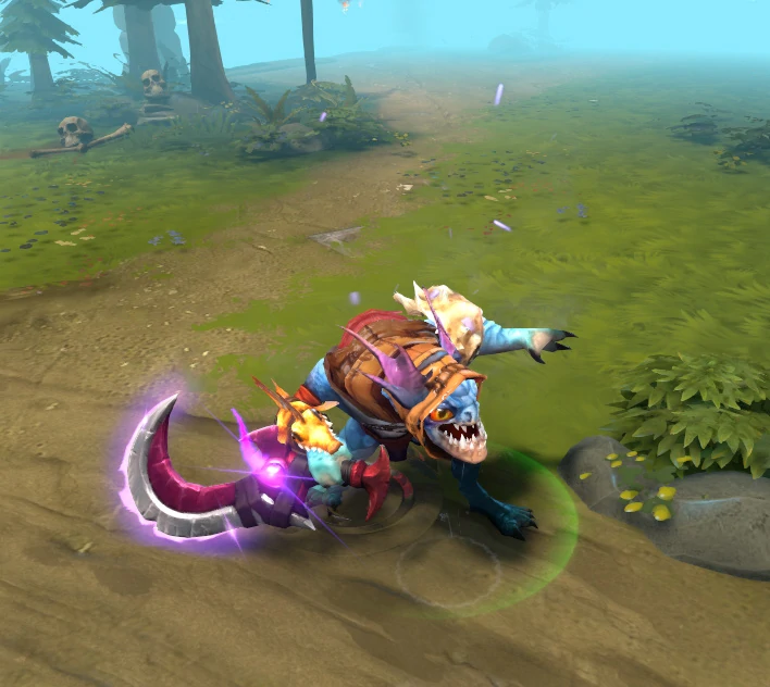 Slark Gilded Edge Pale Edge There Is No Glow Along The Edge Of The Blade · Issue 7908 4943