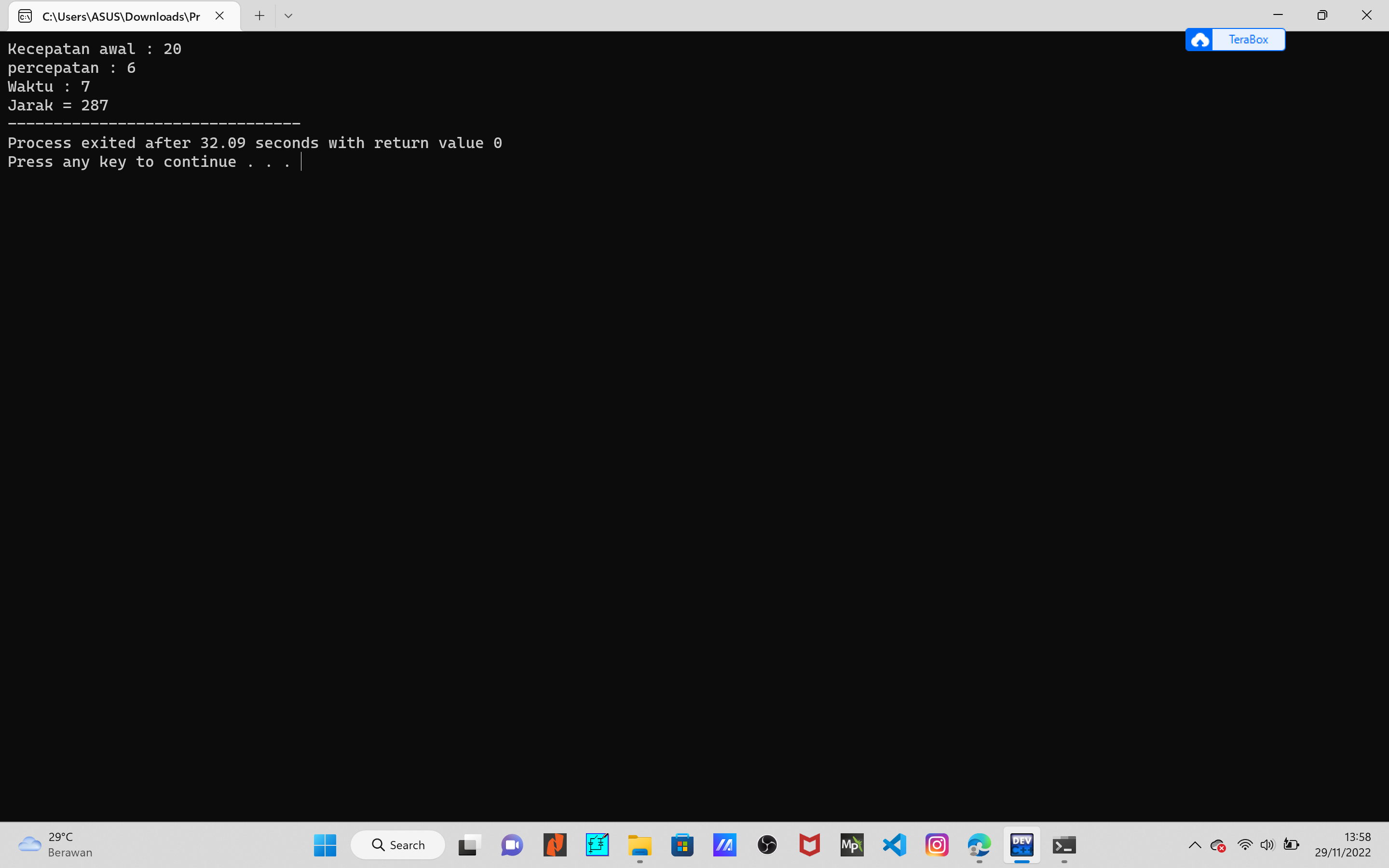 GitHub - aljundh/Menghitung-Jarak: Menghitung jarak jika diketahui nilai dari kecepatan awal ...