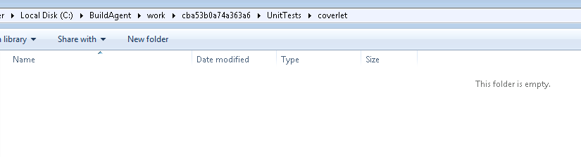 Coverlet Report Not Generating For Dotnet Core Project · Issue 776