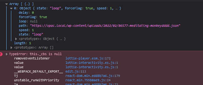 Interactivity crashed after lottie-player destroy. · Issue #63 · LottieFiles/lottie ...