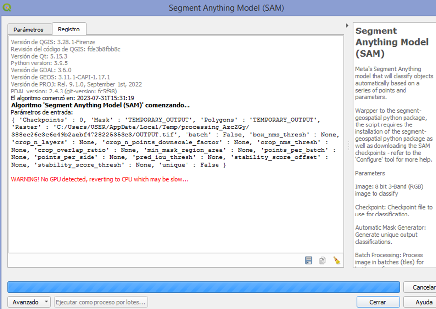 Qgis problem instalation of SAM · Issue #17 · BjornNyberg/Geometric ...