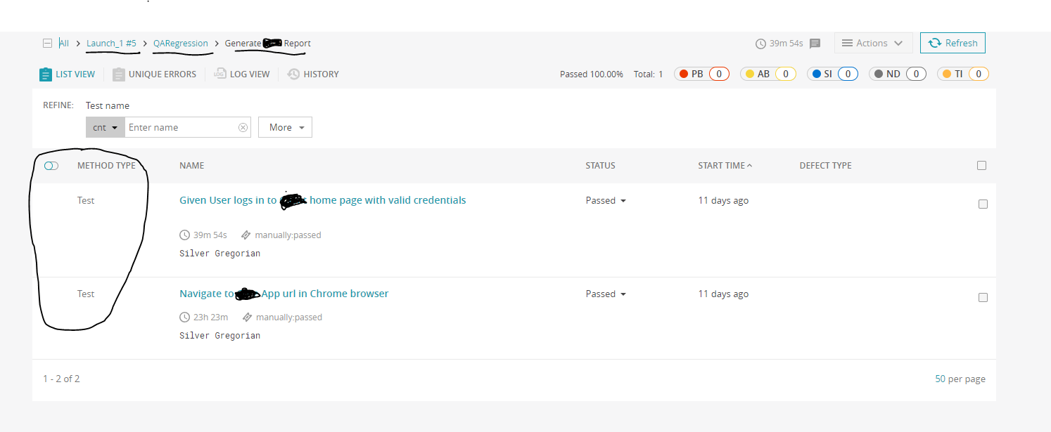 API - create items (type "step") service creating "test" item · Issue ...