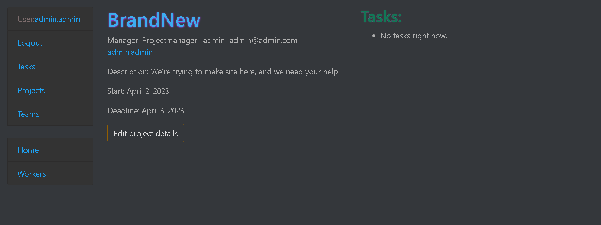 GitHub - NEkropo1/task-forge: A simple Django-based task tracker and HR tool for managing tasks ...