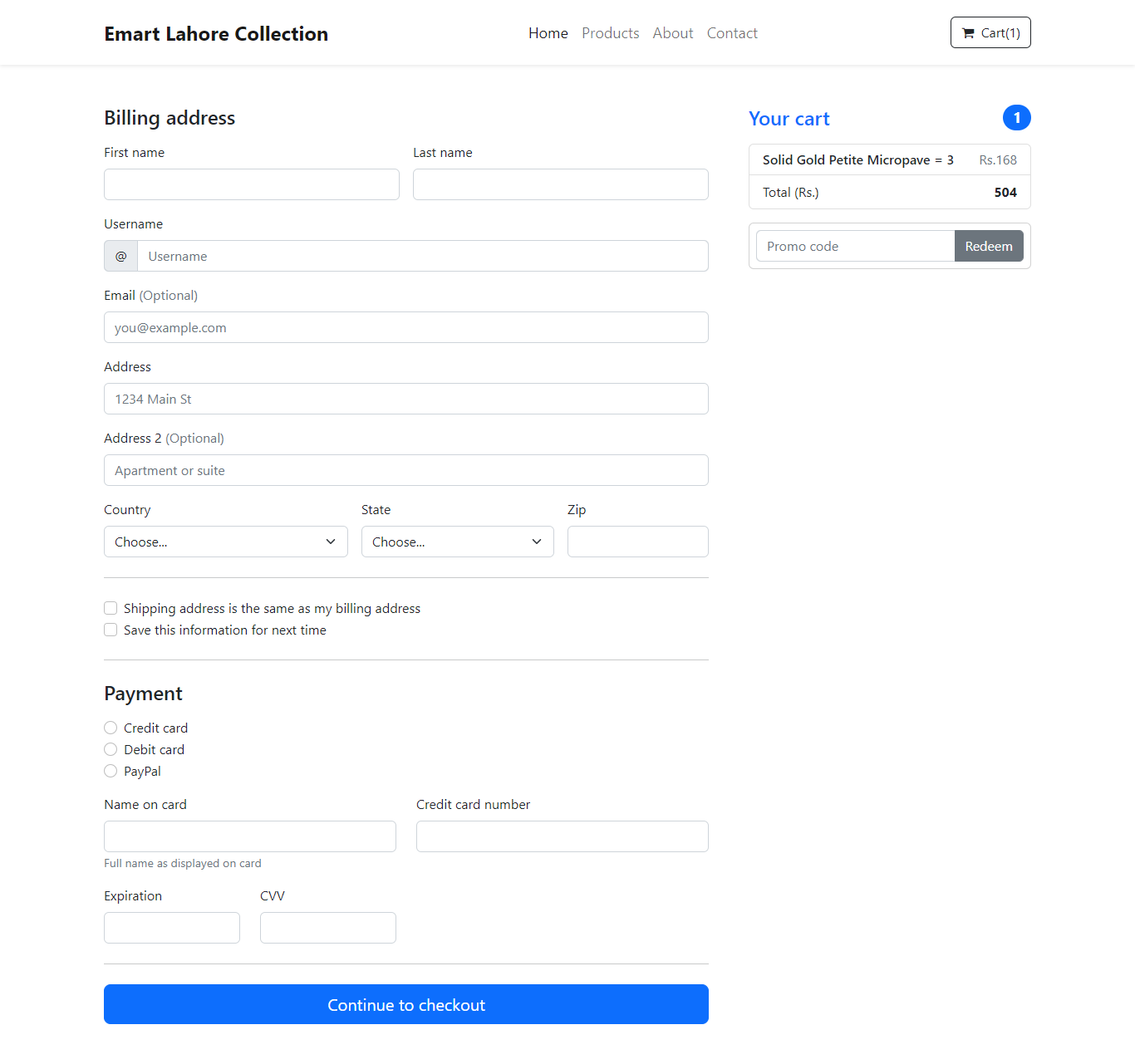 Github Fr1998e Commerce App React Redux Task 2 Of My Internship At Mmm Technology An E