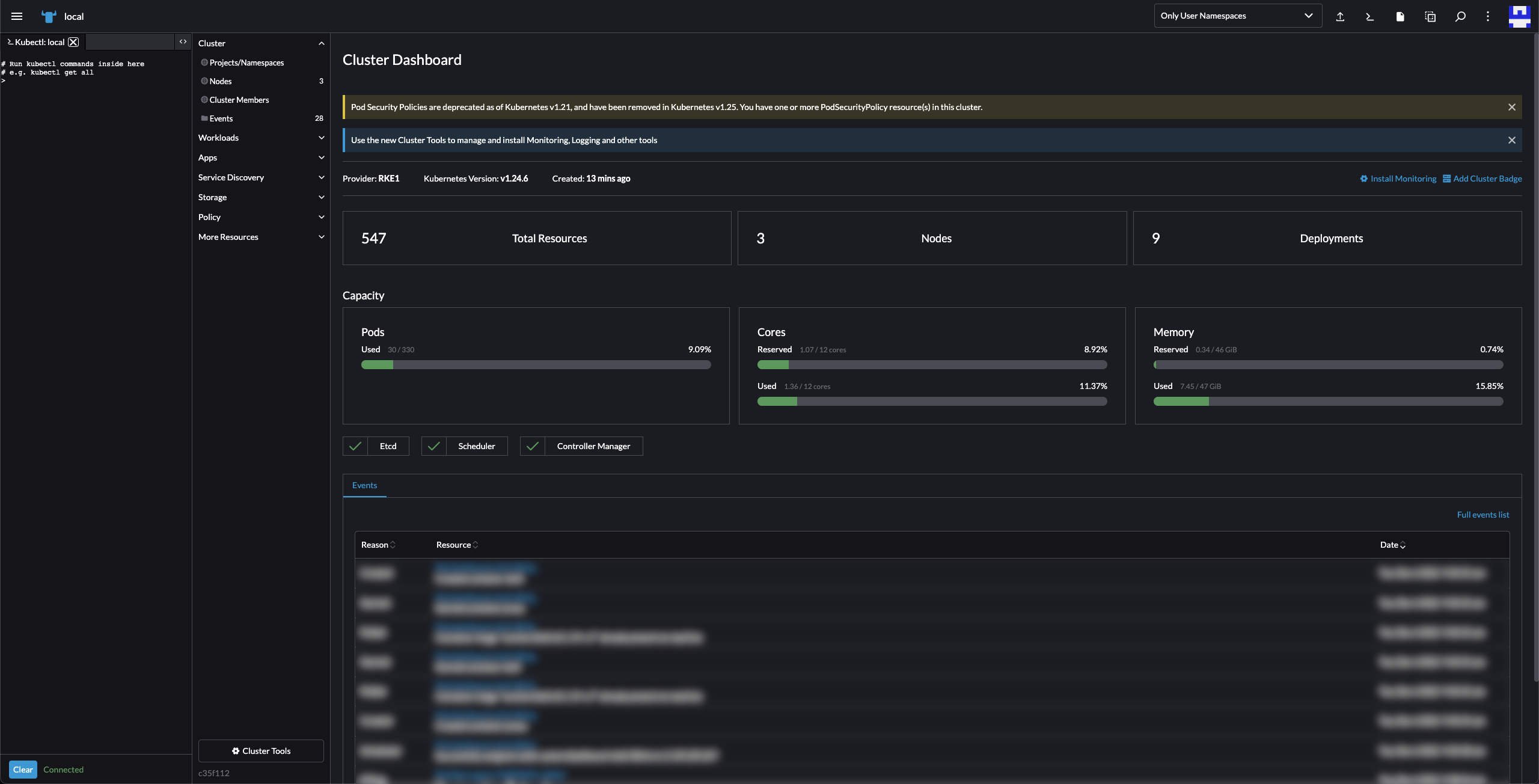 Configure Shell/Terminal location · Issue #4733 · rancher/dashboard · GitHub