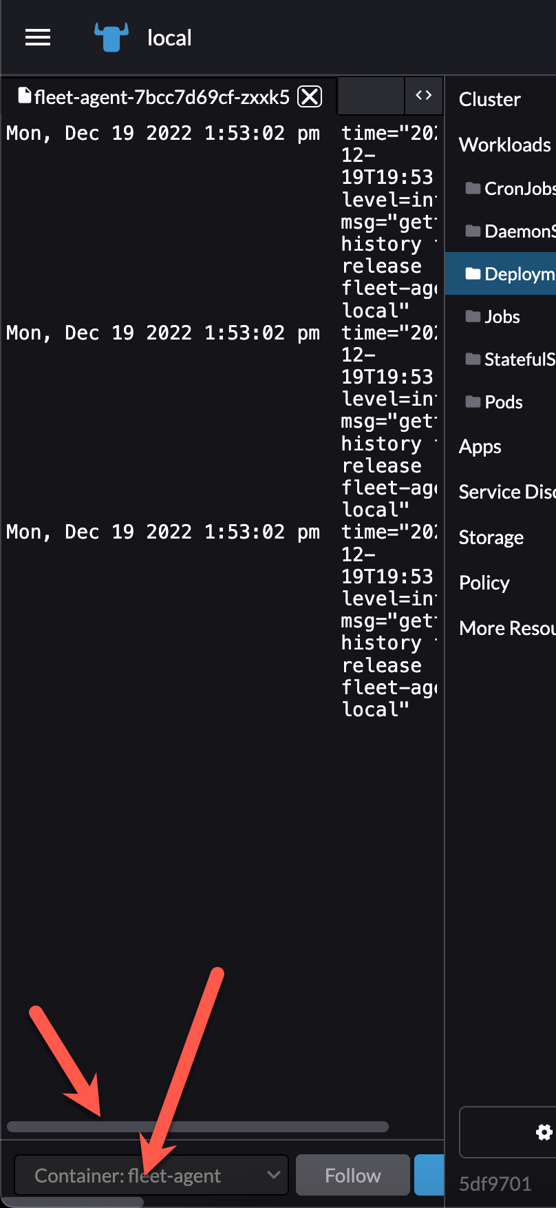 Configure Shell/Terminal location · Issue #4733 · rancher/dashboard · GitHub