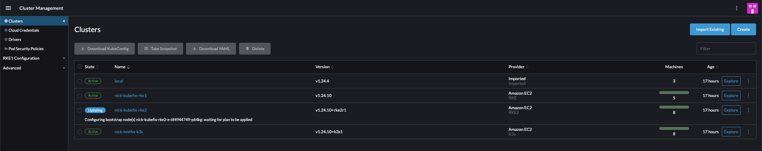 Bug Rke2 Cluster Not Coming Up After Migrating With Rke2 K3s Clusters · Issue 40767 