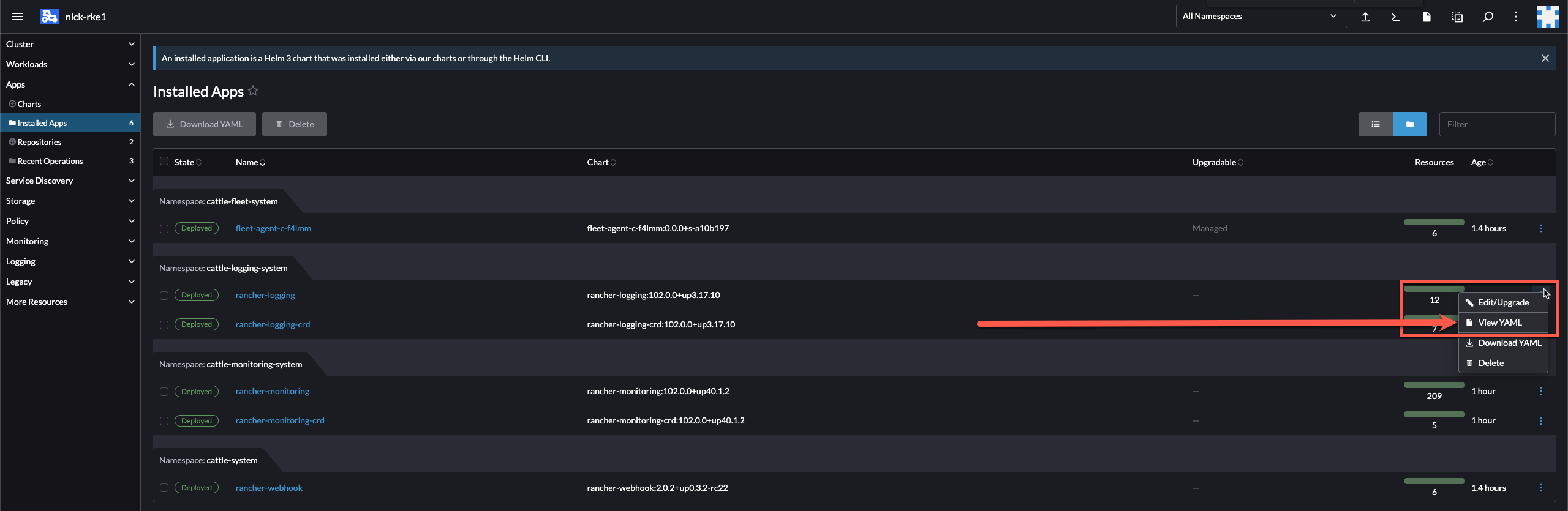 Discrepancies between views of a chart's values.yaml · Issue #8610 · rancher/dashboard · GitHub