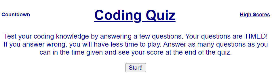 GitHub - catherinecunningham/mod-4-challenge-codingquiz