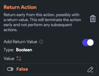 Page level Action Block boolean return value causes error · Issue #1176 · FlutterFlow ...