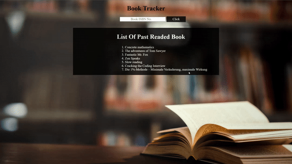 GitHub - shubhamsigdar1/Book-Tracker-Application