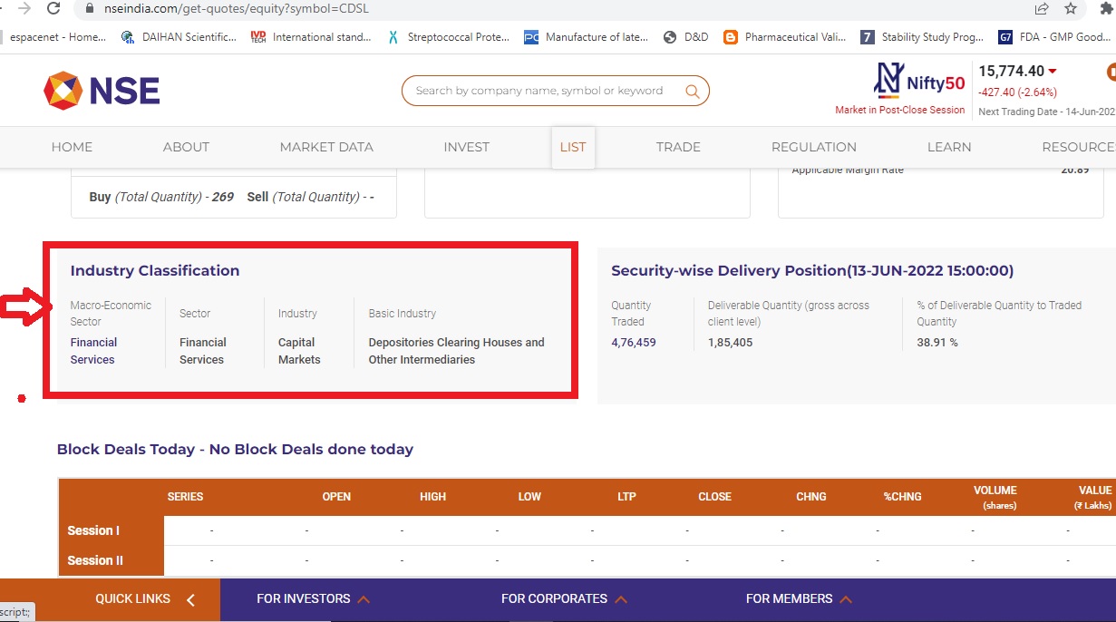 Extract information from NSE website to Google sheet/ Excel spreadsheet ...