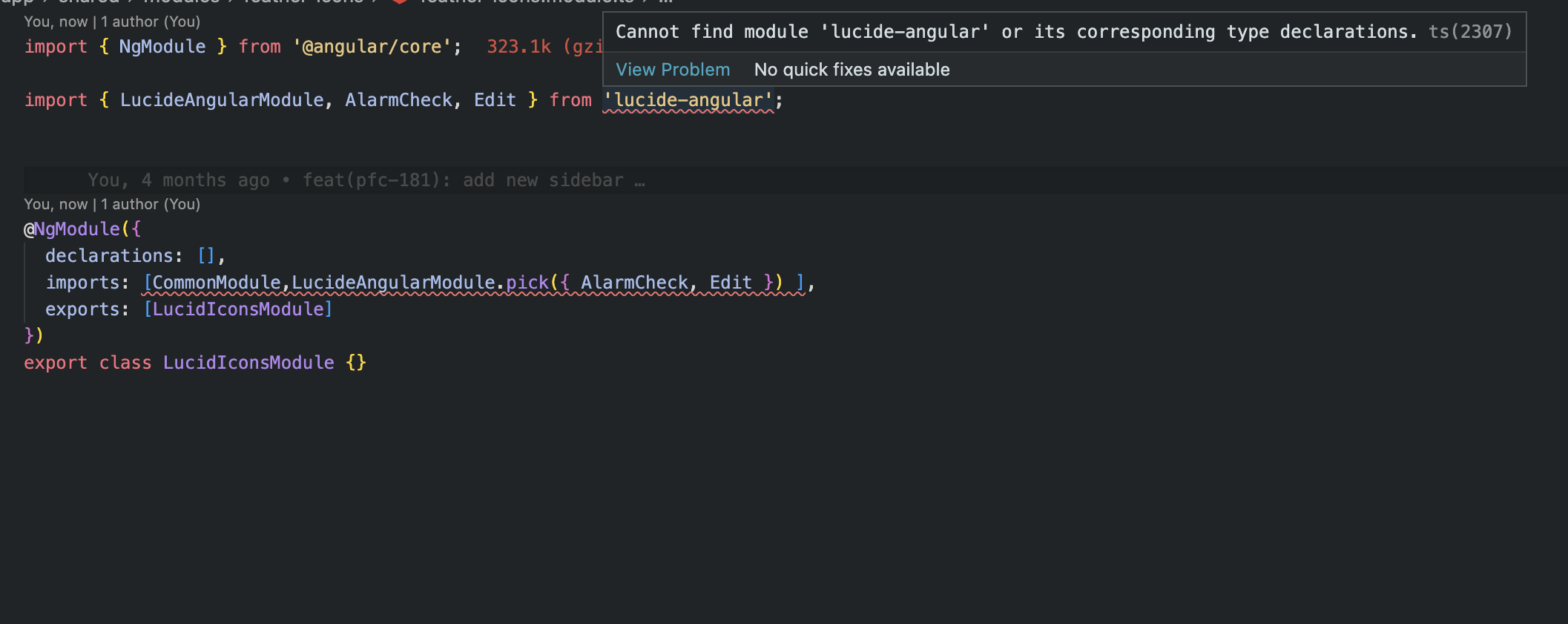 Lucide Angular does not work with Angular 13 and 14 · Issue #865 · lucide-icons/lucide · GitHub