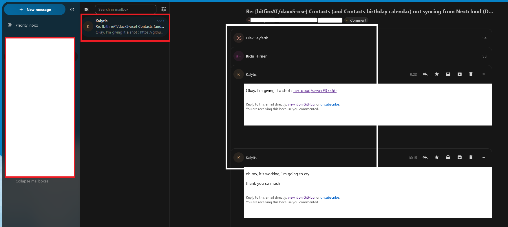 Dragging Thread to sidebar folder should move all messages in the thread · Issue #8310 ...