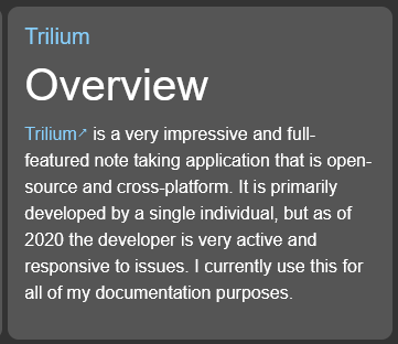 Read only text view is shown - Missing Heading1 Style · Issue #1240 · zadam/trilium · GitHub
