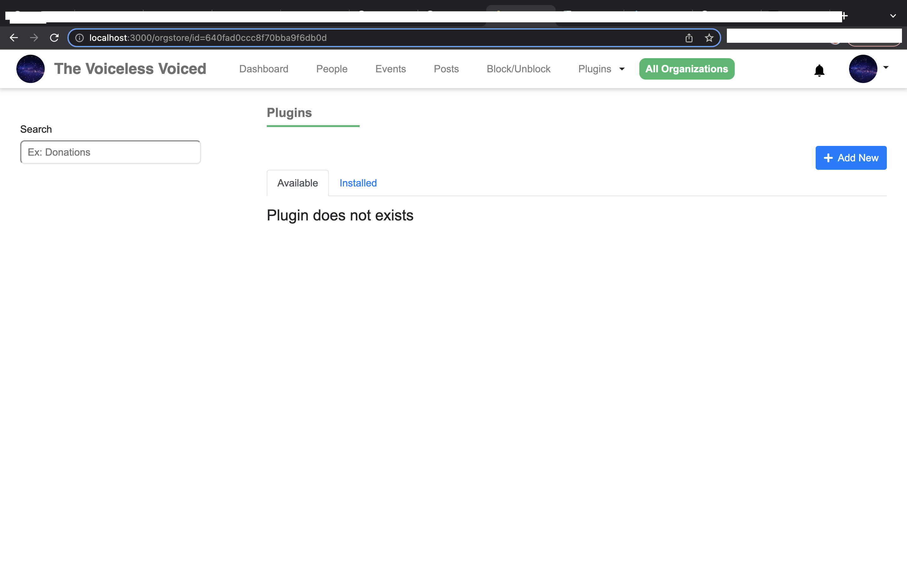 More detailed or Functional Plugin page · Issue #774 · PalisadoesFoundation/talawa-admin · GitHub