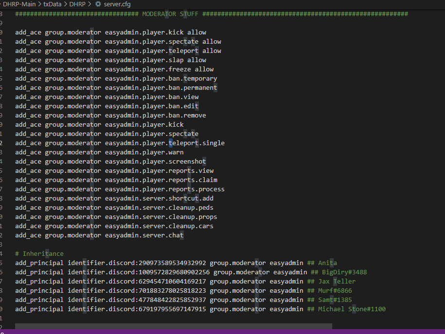 Menu not appearing for mods · Issue #666 · Blumlaut/EasyAdmin · GitHub