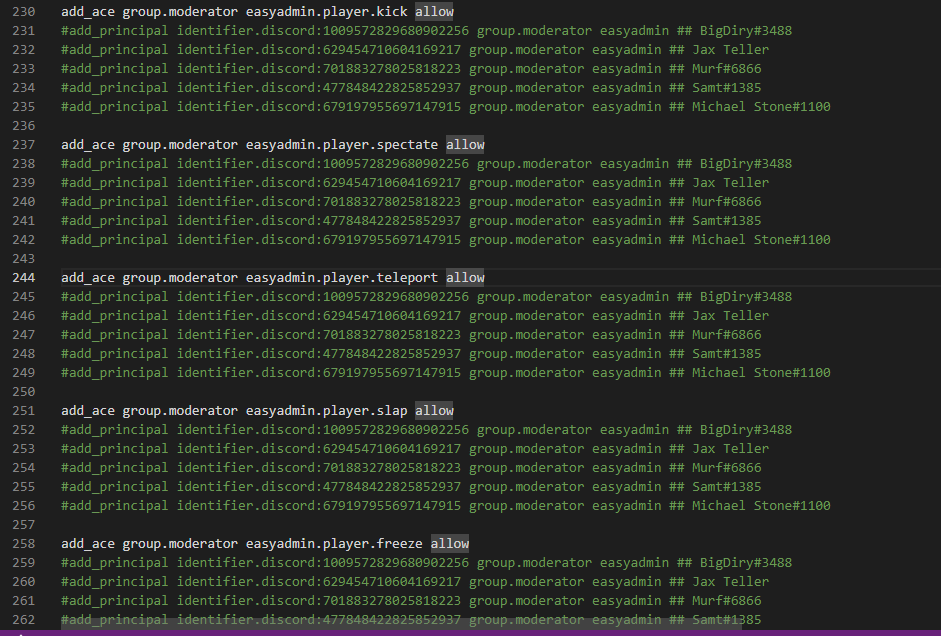 Menu not appearing for mods · Issue #666 · Blumlaut/EasyAdmin · GitHub