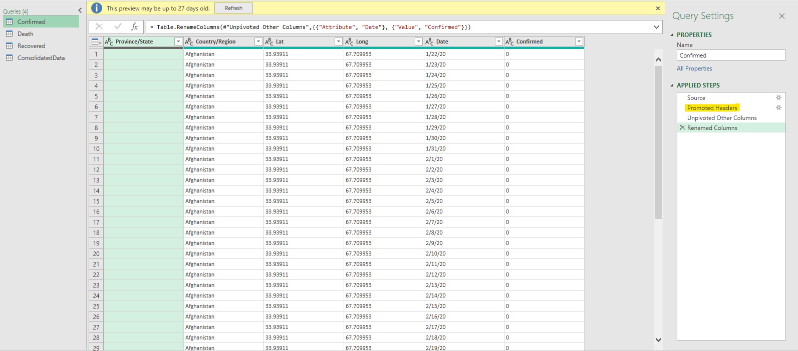 GitHub - LydiaOladiran/COVID19-Dataset-Analysis-on-Excel
