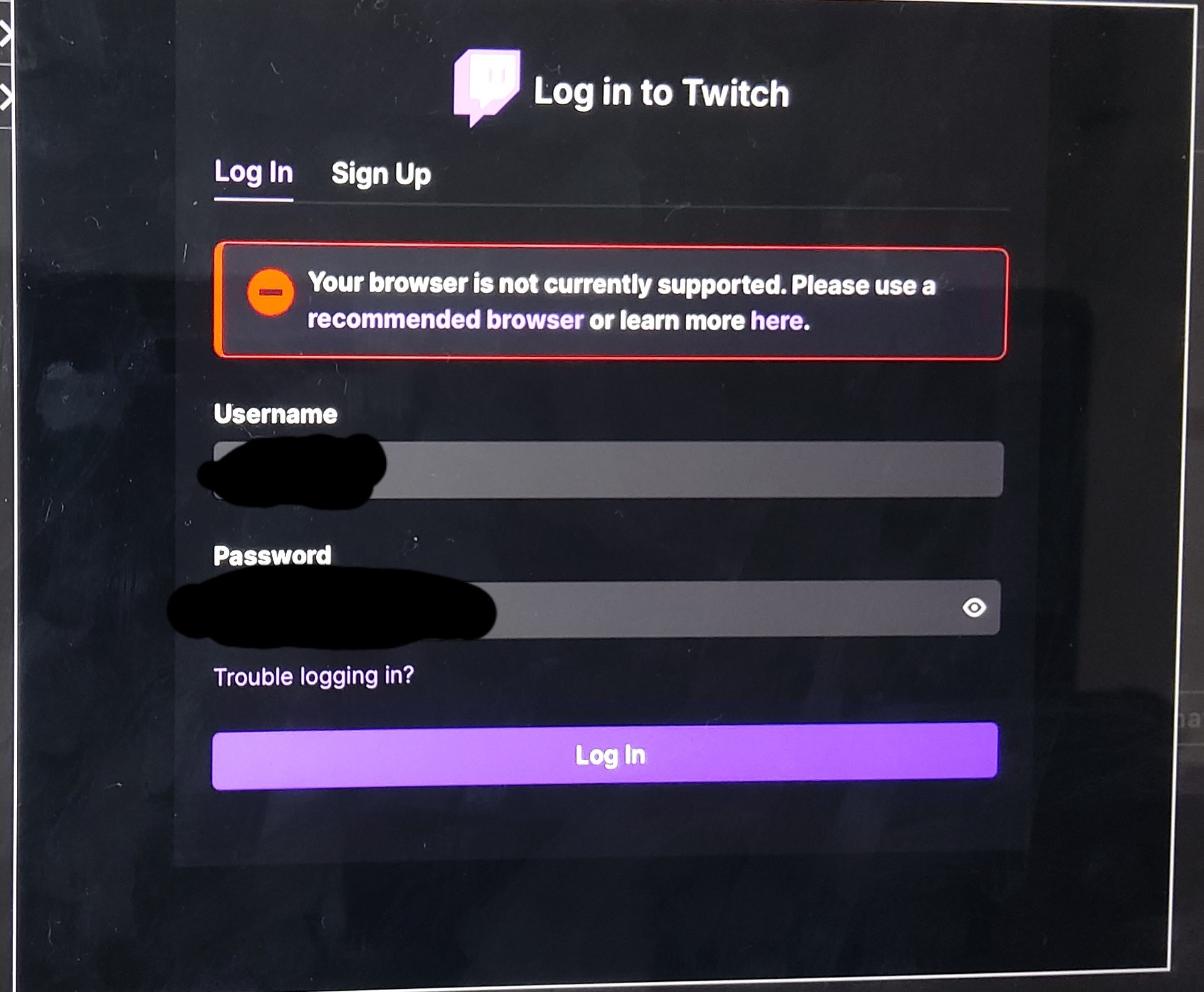 [webview_flutter] twitch oauth login fail through webview with error: your browser is not ...