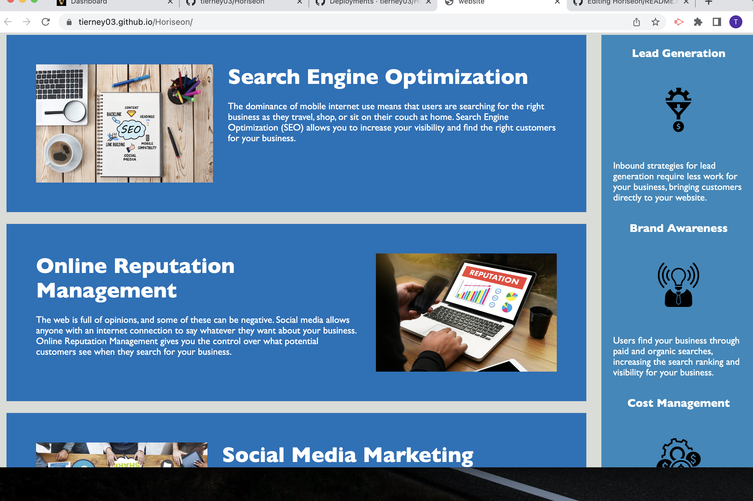 GitHub - tierney03/Horiseon