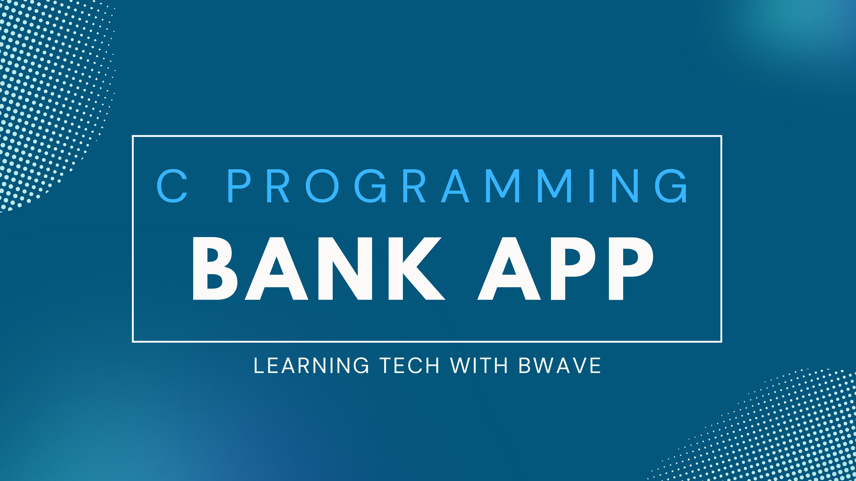 GitHub - ARIBZ/mybank: My bank app tutorial with BwaveICT