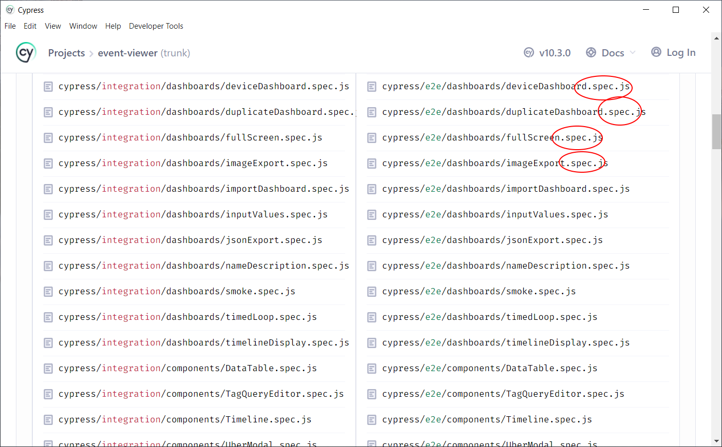 Migration Helper Is Not Renaming Test Files Correctly · Issue 22573 · Cypress Iocypress · Github