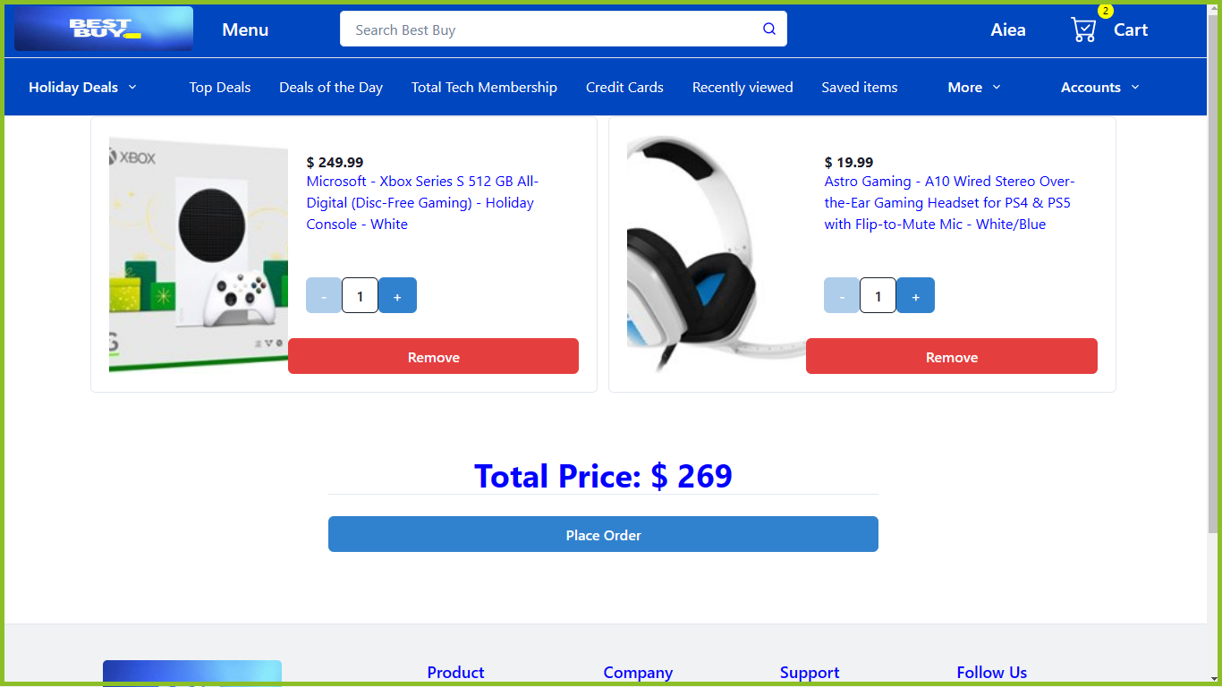 GitHub - UmerAhmad9126/Shopping_hub: Best Buy's purpose is to enrich ...