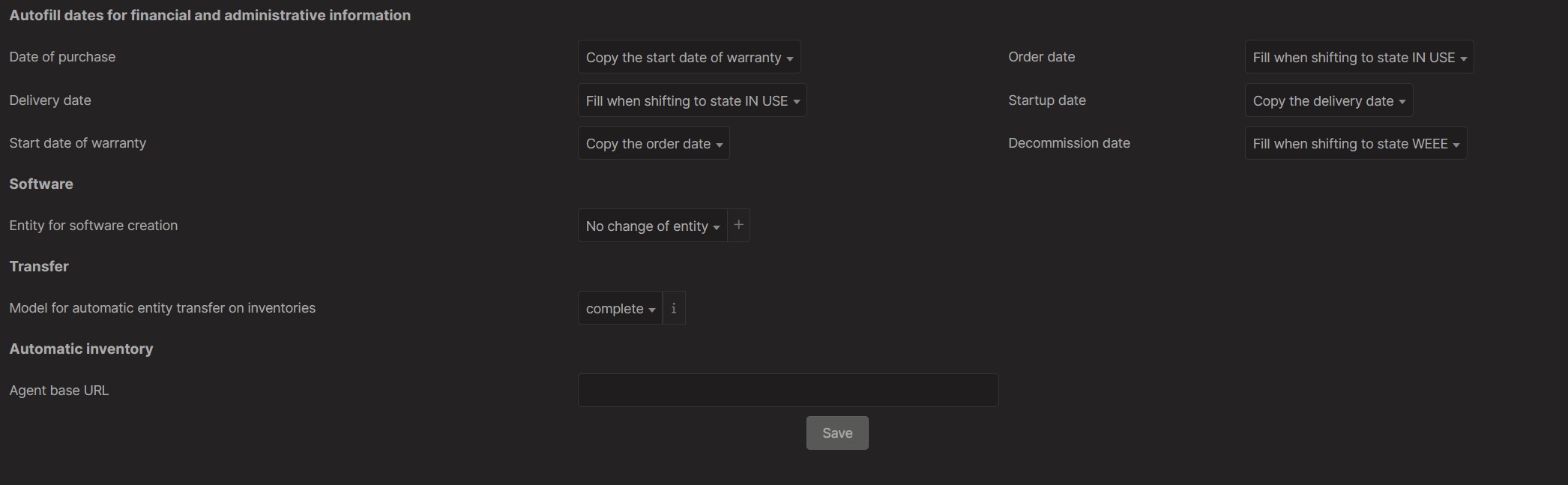 Entities Assets Automation Not Working · Issue 13415 · Glpi Projectglpi · Github