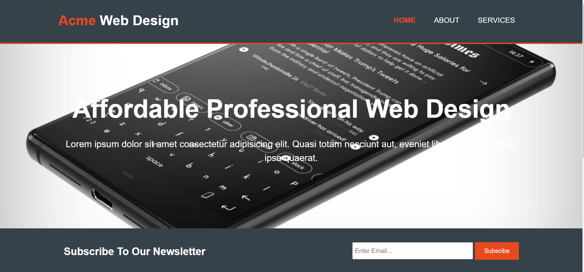 GitHub - olaniyivictor/Acme-Web-Design