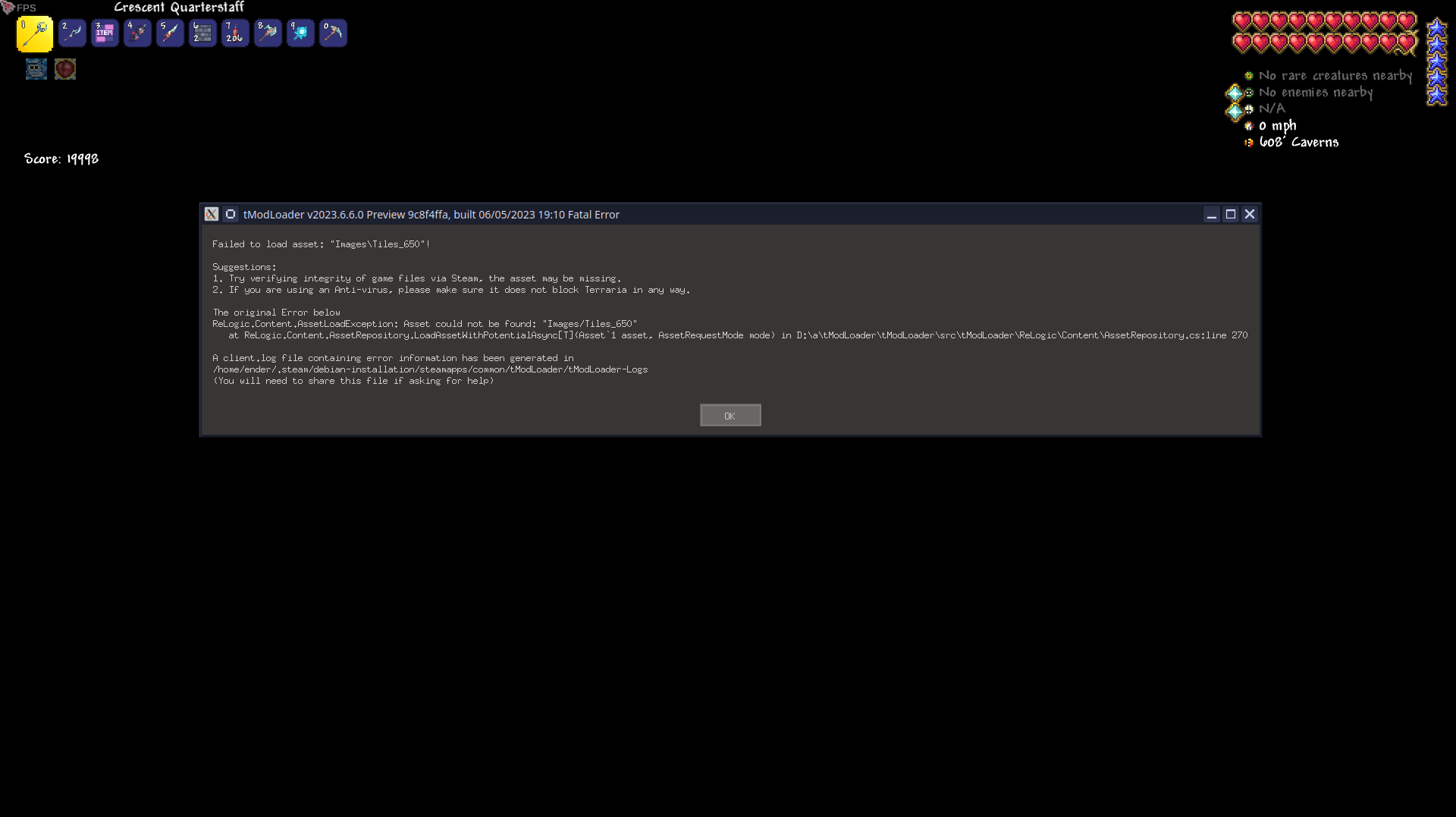 [Bug] Crash after attempting to Armillary Trial · Issue #493 · ProjectStarlight/StarlightRiver ...