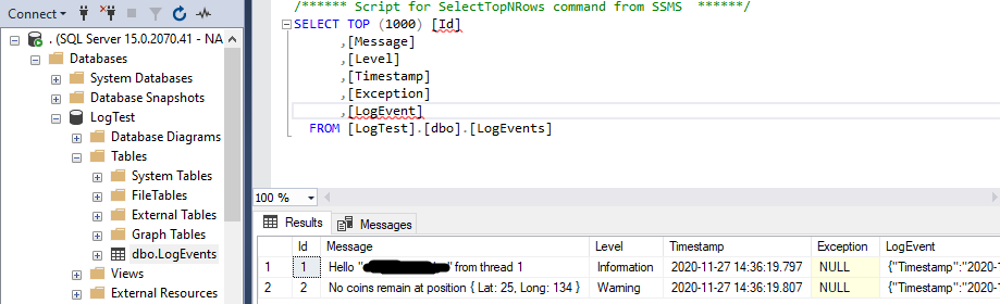 PublishSingleFile fails at runtime · Issue #331 · serilog-mssql/serilog-sinks-mssqlserver · GitHub
