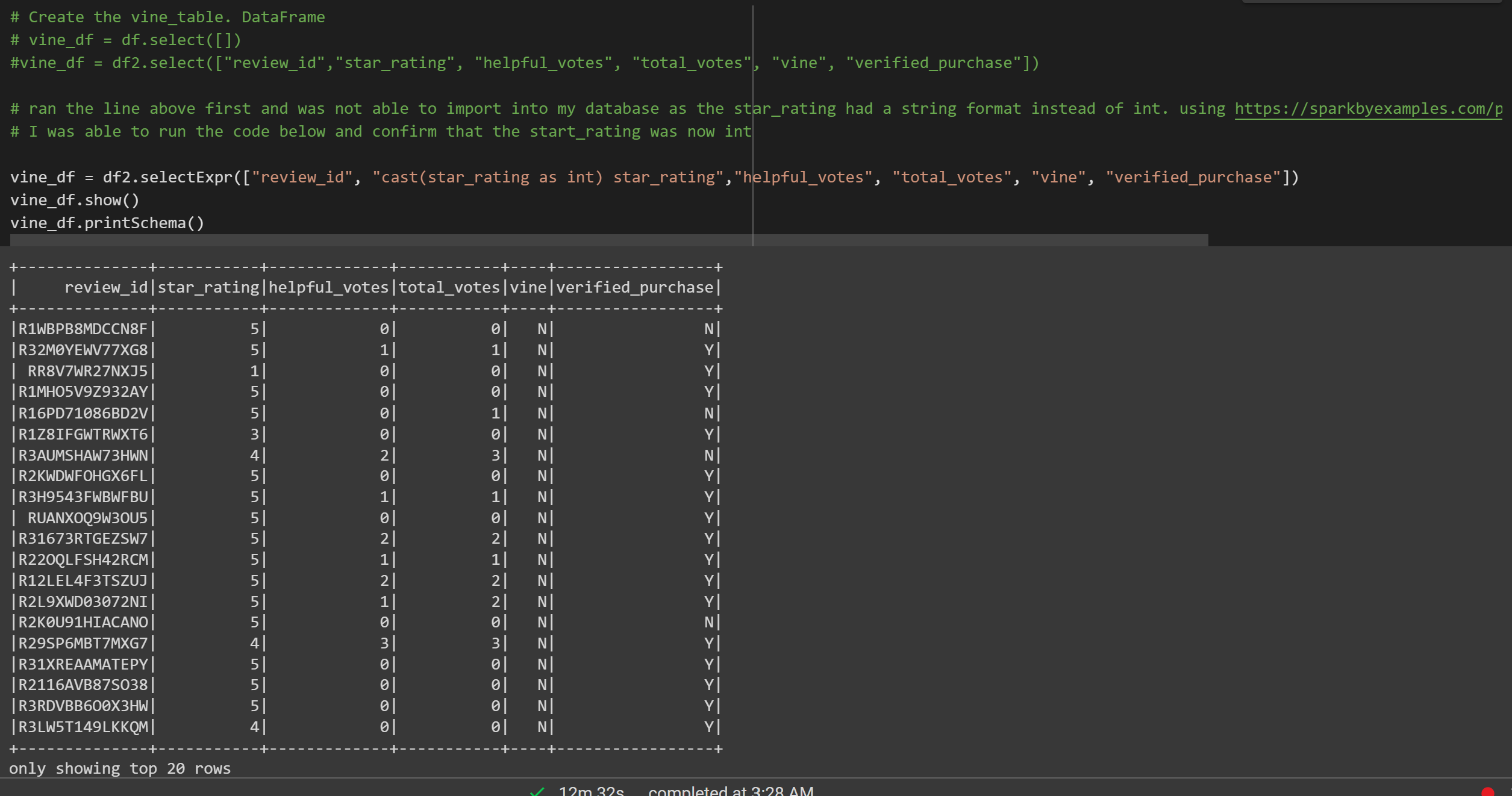 GitHub - vasquez-cs/Amazon_Vine_Analysis