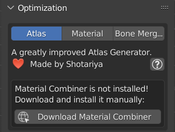 Link to download "Material combiner" is broken. · Issue #517 · absolute-quantum/cats-blender ...