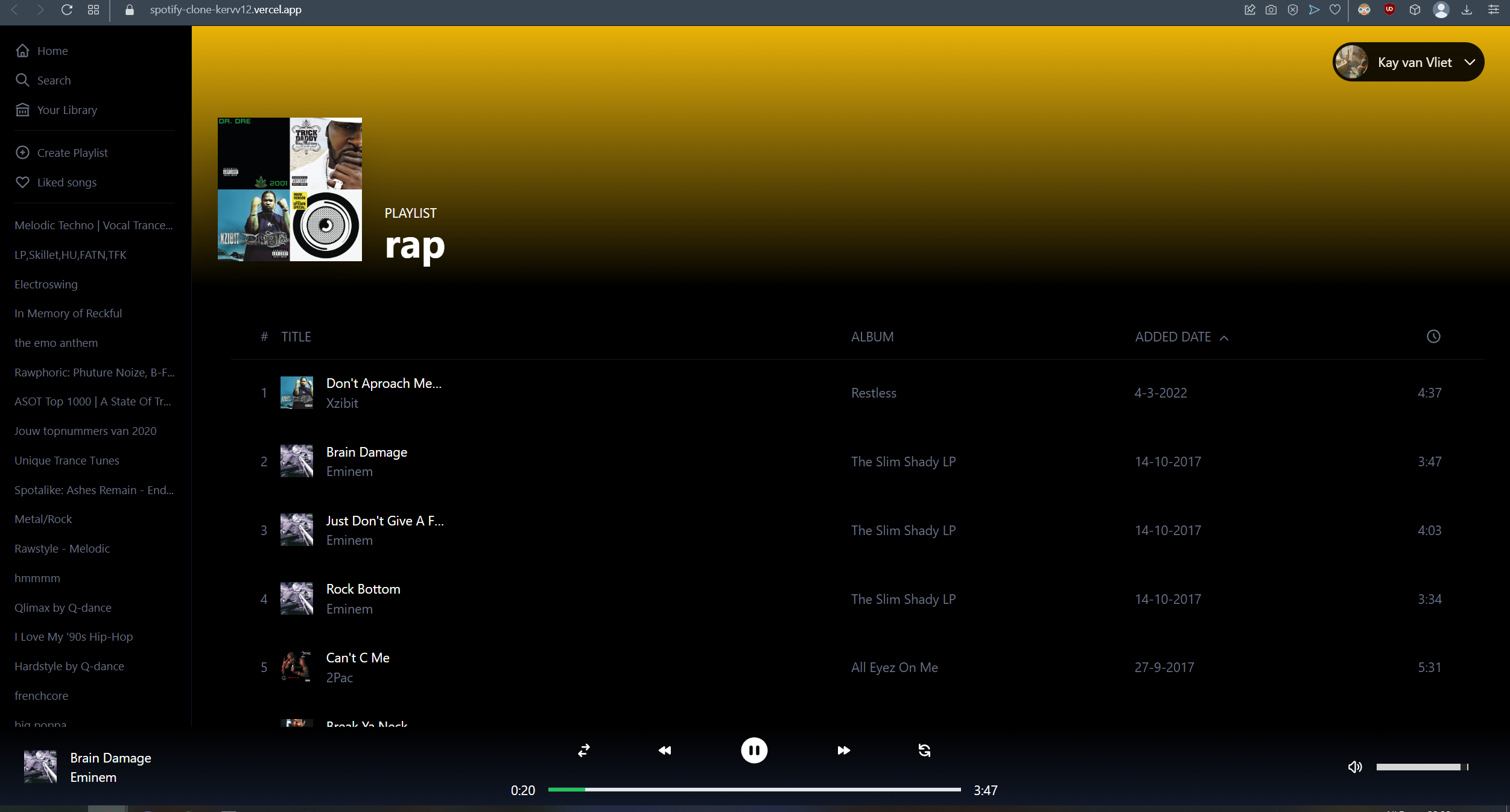 Github Kaya Vv Spotify Web Player Spotify Web Player Made With Next