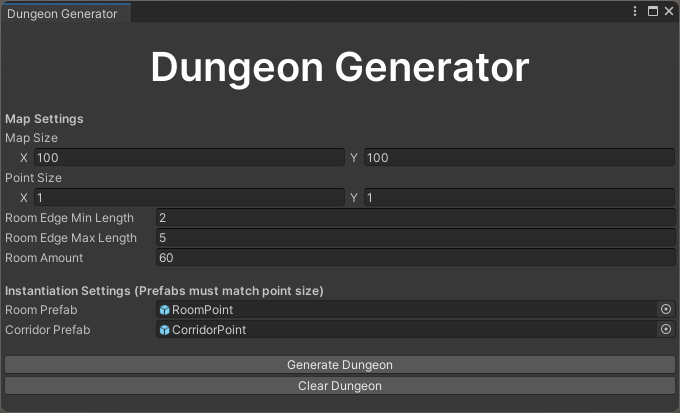 GitHub - kaybenot/Random-Dungeon-Generator: A random dungeon generator
