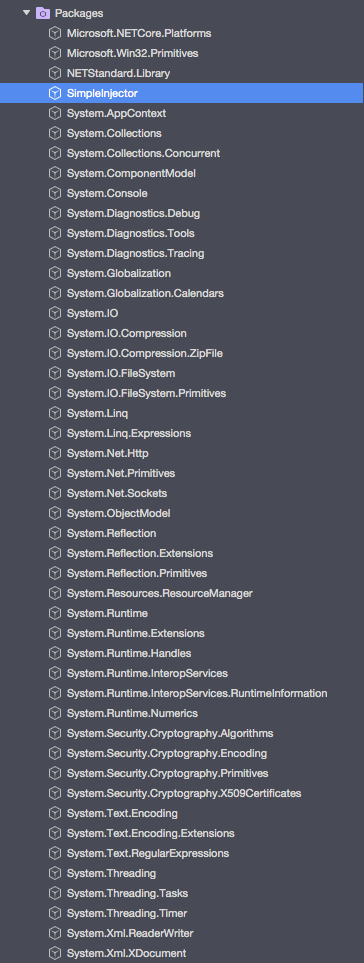Weird package dependency in Xamarin.iOS · Issue #611 · simpleinjector/SimpleInjector · GitHub