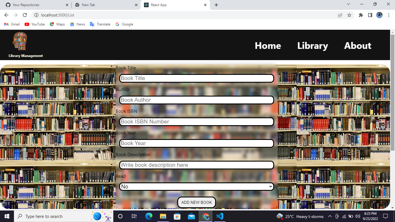 GitHub - Amanparashar9/Library-management: It is a personal library ...