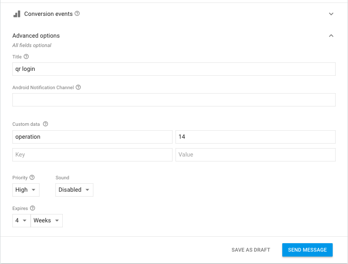 Can T Access Payload Data In On Fcmevent Notification Which Is Called When App Is In