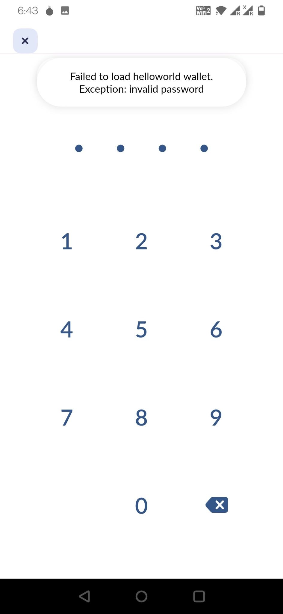 Bug: Cakewallet for Android 4.4.1 - Creating two wallets of different coins with the same name ...
