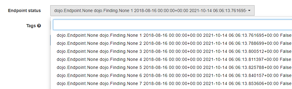 Endpoint Status returns all status records · Issue #5279 · DefectDojo/django-DefectDojo · GitHub