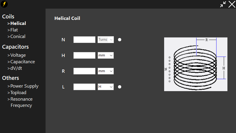 GitHub - GuiRibi/Tesla-Coil-Calculator: A calculator to help you design ...