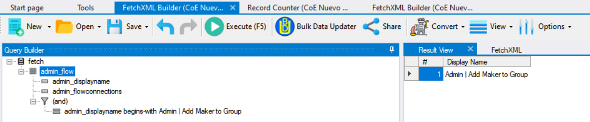 [CoE Starter Kit - BUG] CoE BYODL Flow Connection "admin_flowconnections" field is not being ...
