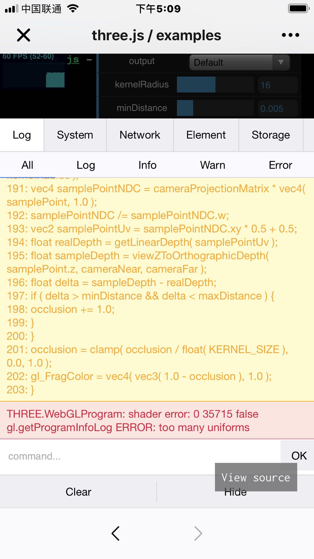 The new SSAO not working on iOS · Issue #15617 · mrdoob/three.js · GitHub
