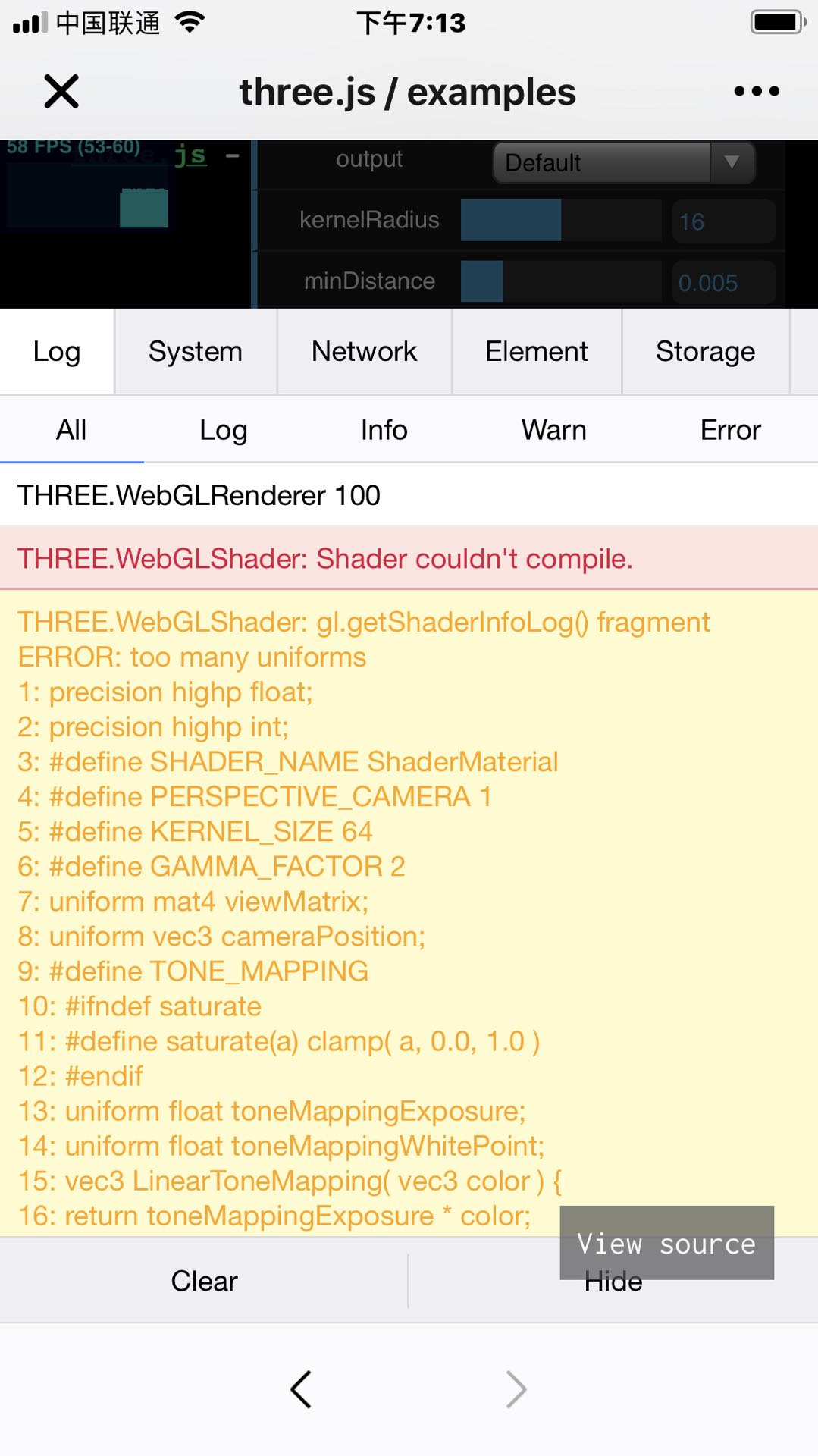 The new SSAO not working on iOS · Issue #15617 · mrdoob/three.js · GitHub
