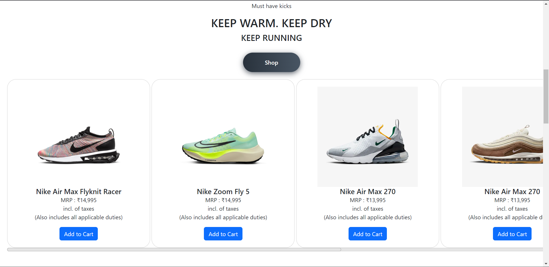 GitHub - AlanGitX/Nike-Clone: Simple Nike website replica.