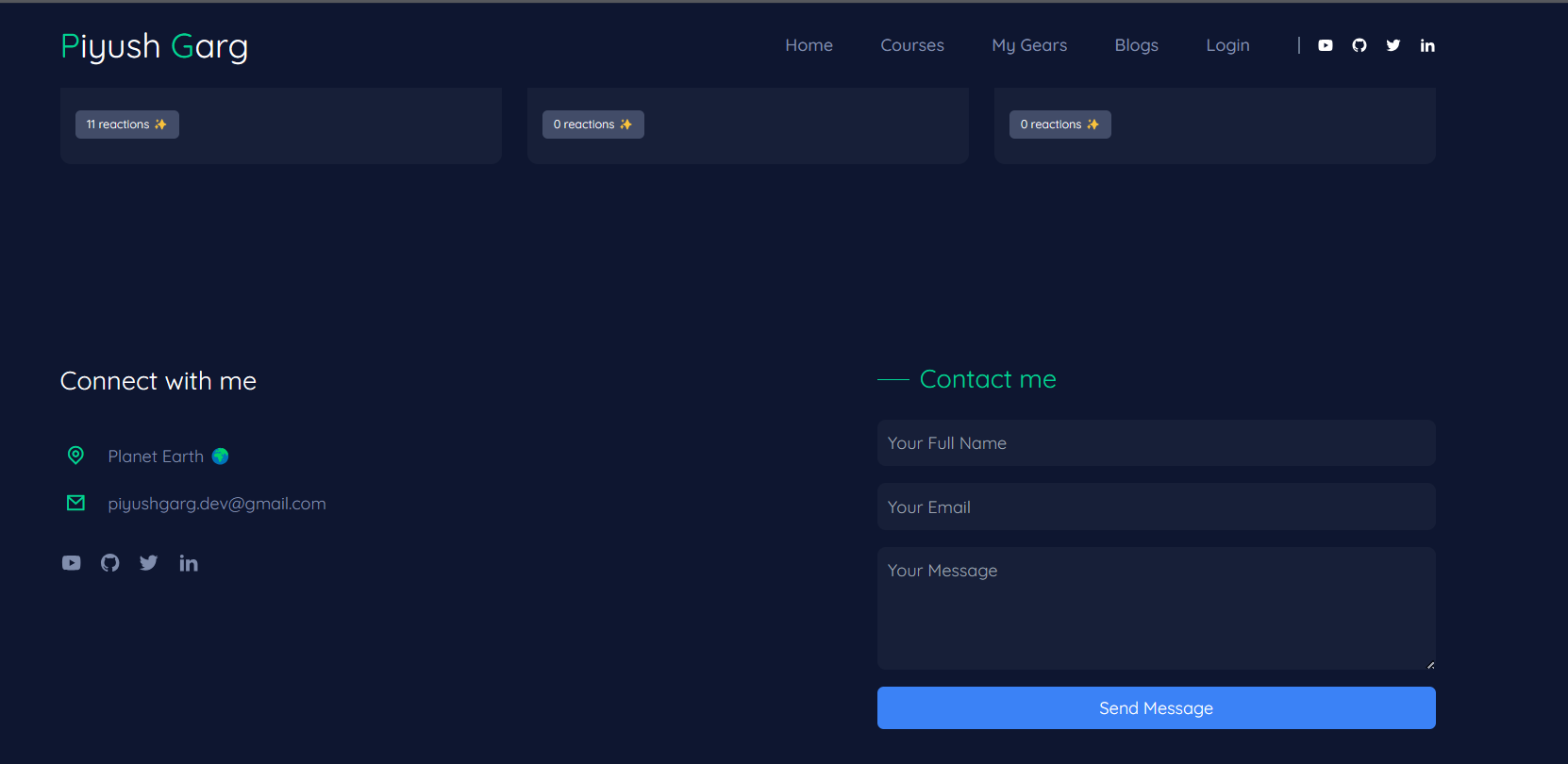 [Bug]: The Twitter logo present on the navbar and in the connect with me section should be ...